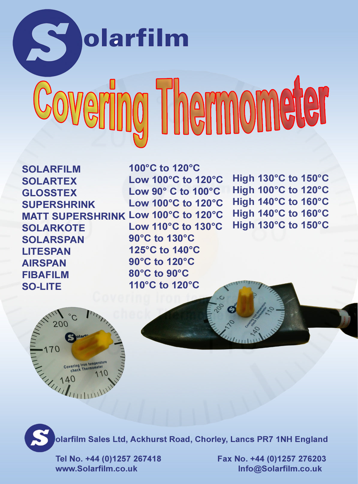 Solarfilm Thermometer – Solarfilm Sales Ltd