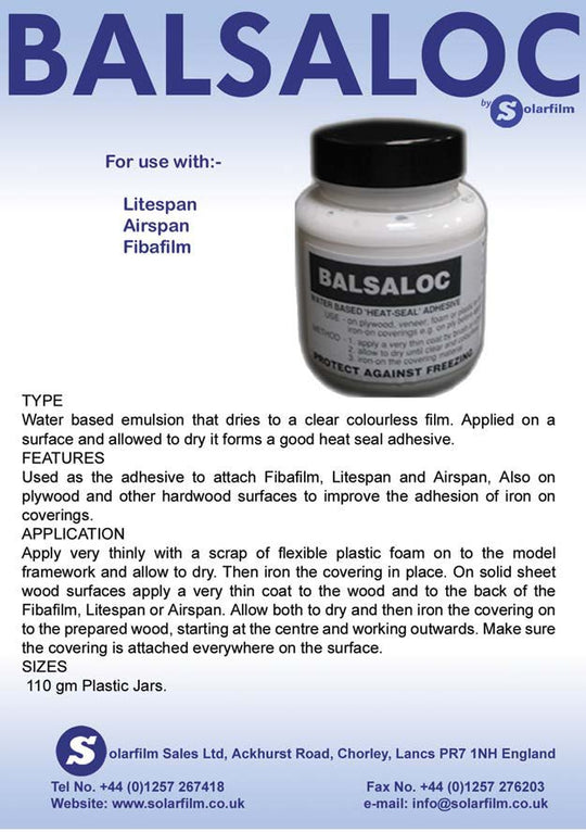 Balsaloc – Solarfilm Sales Ltd