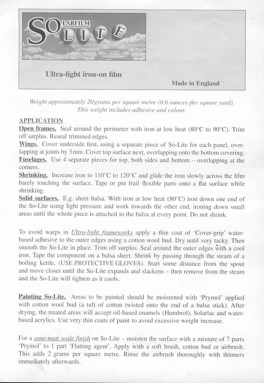 Solarfilm Lite - Solite – Solarfilm Sales Ltd